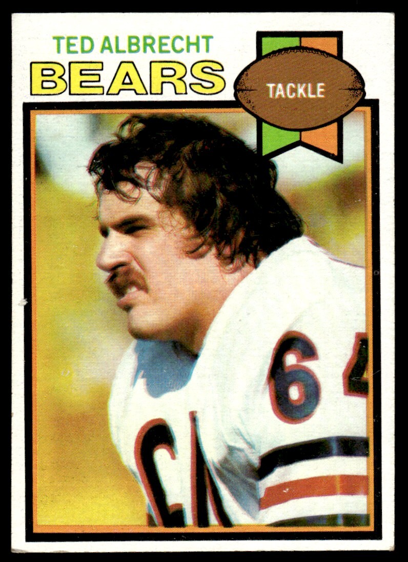 1979 Topps Ted Albrecht Chicago Bears #72 | eBay