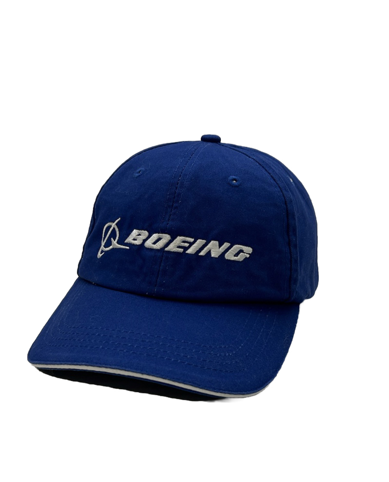 Boeing Aviation Royal Blue Strap Back Hat Cap - Gem