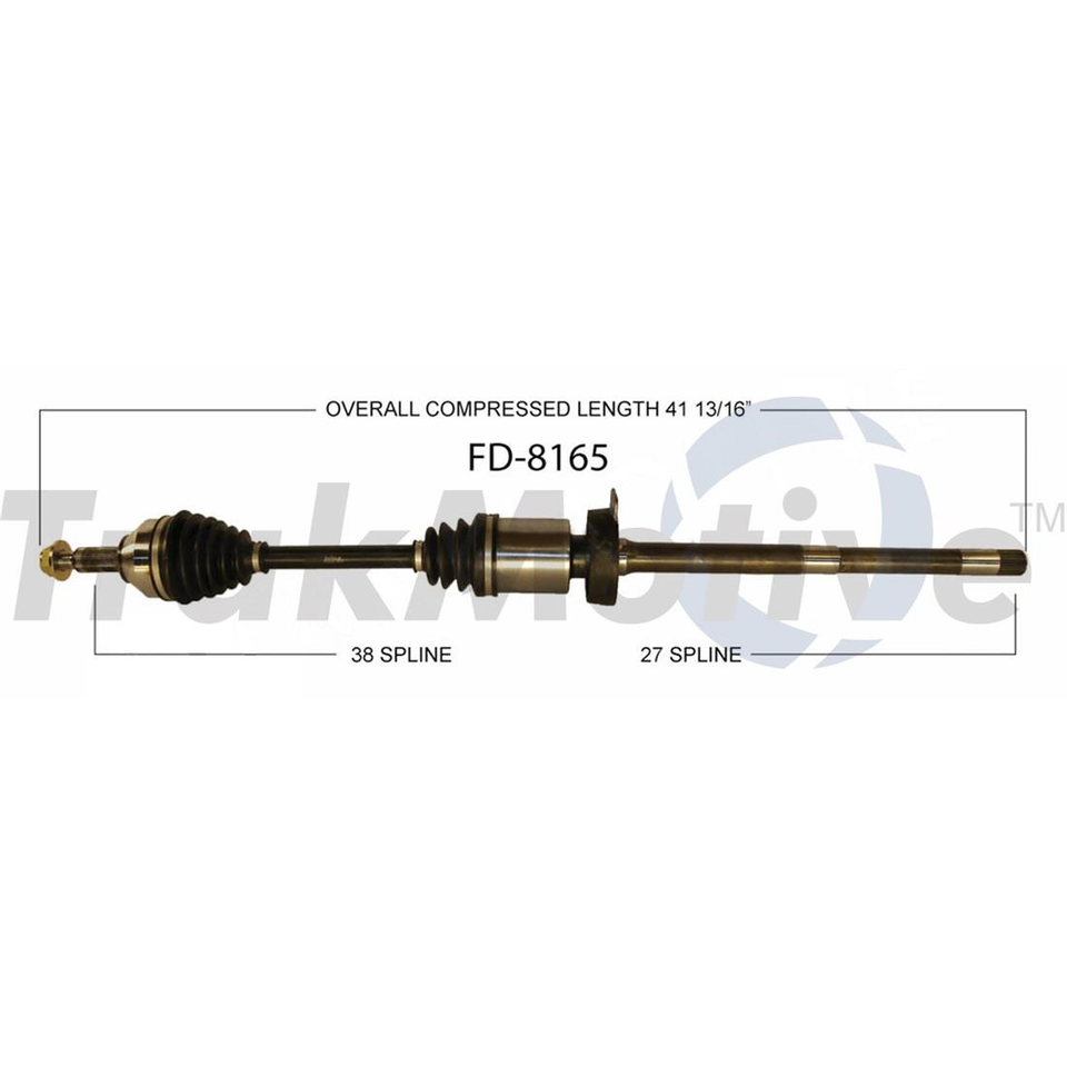For Ford Flex Lincoln MKT AWD Front Pass Right CV Axle Shaft SurTrack ...