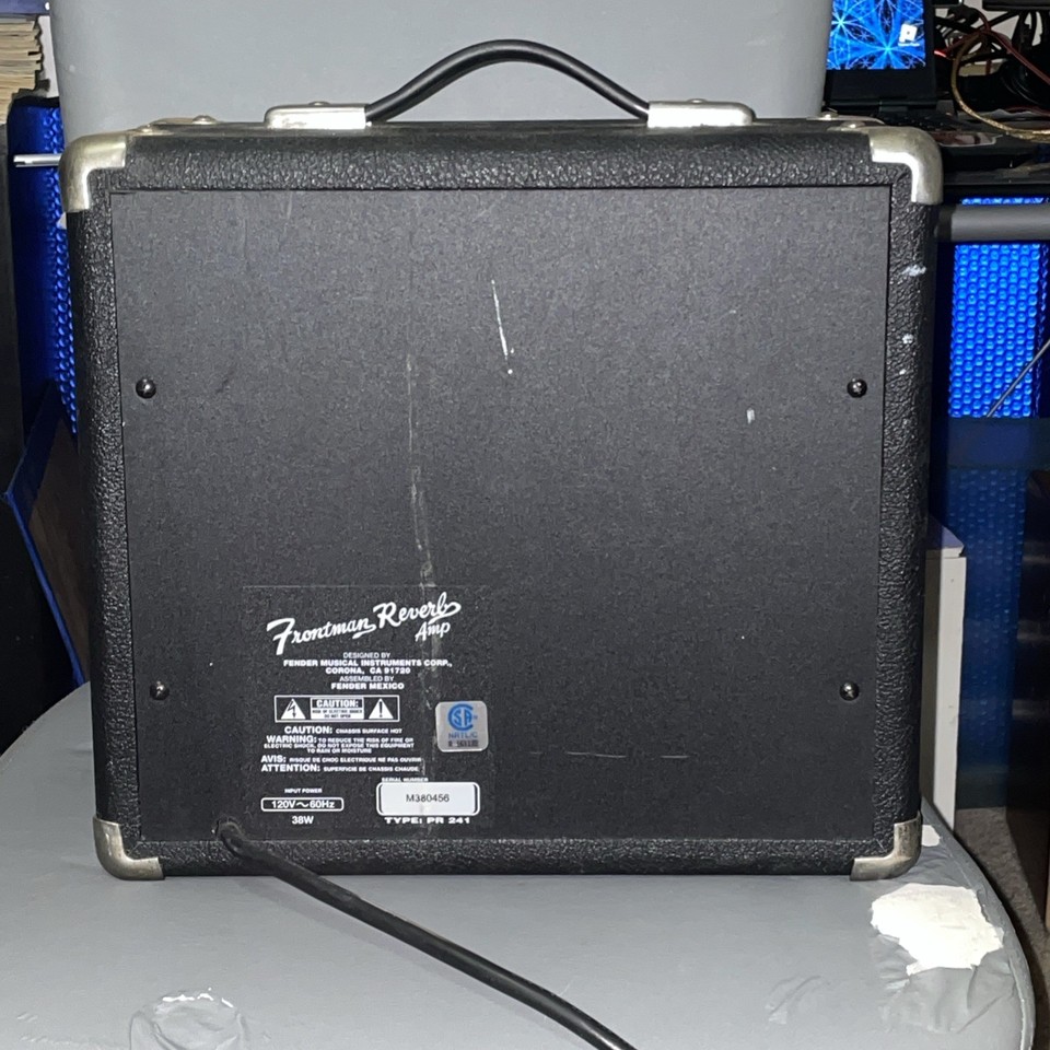 Fender Frontman Reverb Amp PR 241, Spring Reverb, Distortion, Guitar ...