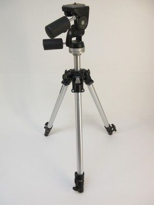 Bogen 3001 Professional Tripod With Adjustable Head Aluminum | eBay
