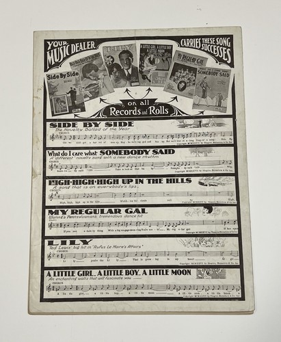 Charles Lindbergh Sheet Music Duo Set, Lucky Lindy and The Eagle Of The ...