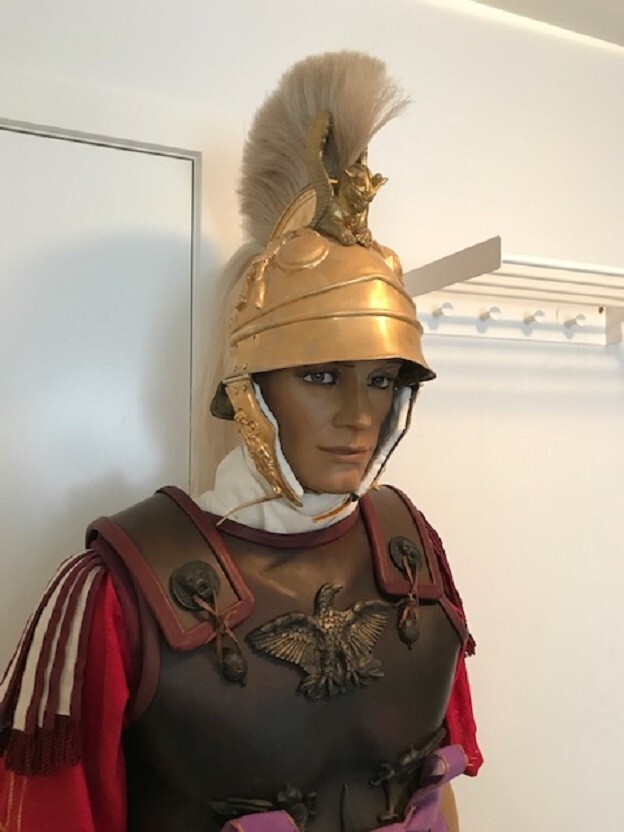 Scipio Africanus Julius Caesar Museum Quality Roman Officer Helmet ...