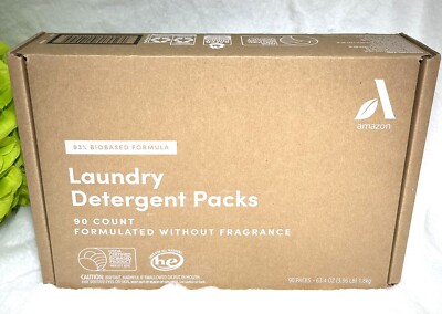 Amazon Aware Laundry Detergent Formulated without Fragance 90 Packs | eBay