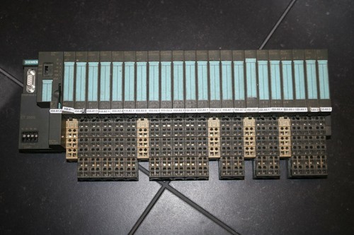 SIEMENS SIMATIC S7 ET200S CPU IM151-7 6ES7151-7AA10-0AB0 PM-E 4DI 4DO ...