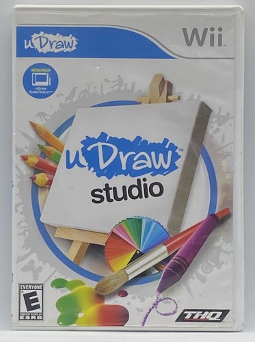 uDraw Studio (Wii, 2010) Manual, Game, and Case | eBay