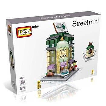 Loz LOZ Mini Blocks - Book Shop Building Bricks Set 20 x 17 x 5 cm Mens ...