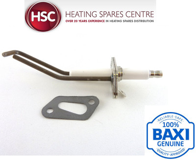 BAXI DUOTEC ELECTRODE ASSY 720222801 WAS 5114702 GENUINE FREE 1ST CLASS ...