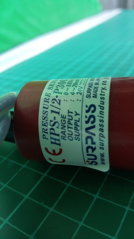SURPASS PRESSURE SENSOR HPS-1/2-P300PL | eBay