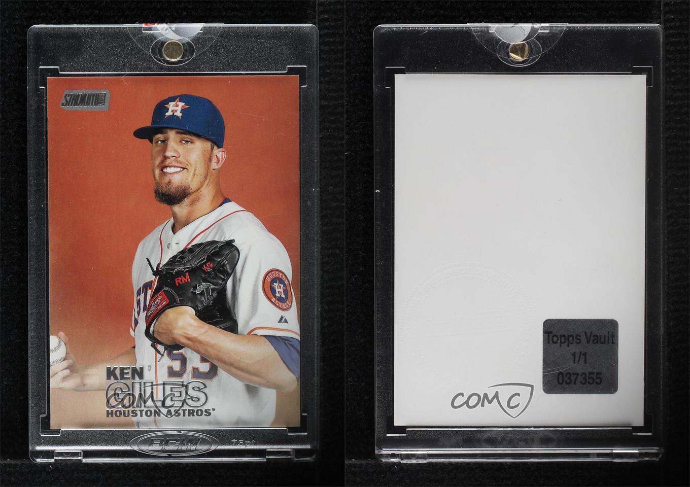 2016 Topps Stadium Club - Topps Vault Blank Back #59 Ken Giles /1 for ...