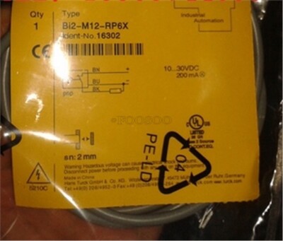 1Pcs New Turck Photo-Electric Sensor BI2-M12-RP6X Proximity Switch hu ...