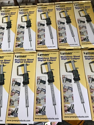 Lyman 7832218 0"-6" Caliper Large LCD Display Smooth Movement Stainless ...