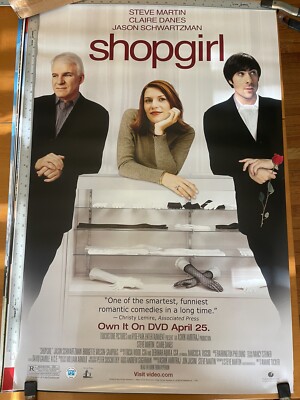 RARE Original Shopgirl Movie Poster Steve Martin Claire Danes *SEE ...