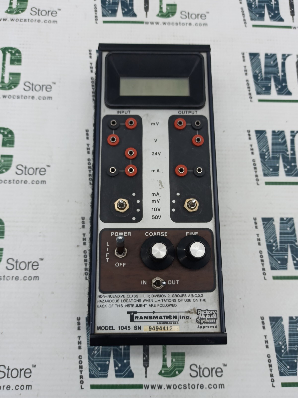 MODEL 1045 TRANSMATION SIGNAL CALIBRATOR | eBay