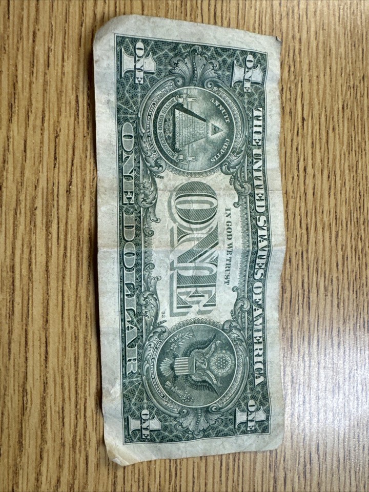 Star Notes With Fancy Serial Numbers Two Series 2017 One Dollar Bills ...