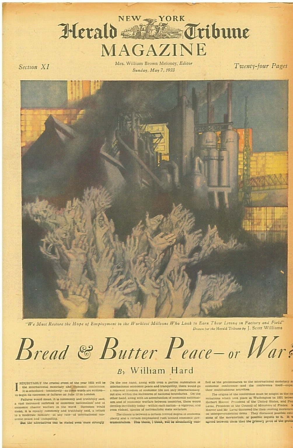 William Hard Ralph Townsend Arthur Chapman G W Gray J Scott Williams ...