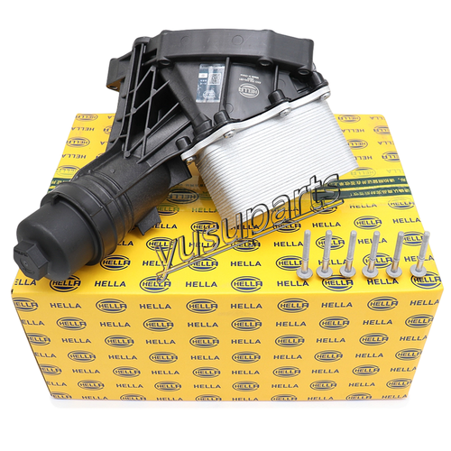 Mahle Engine Cooler Oil Filter 11428488578 For BMW 740i 840i M2 X3 440i ...