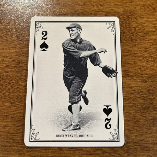 2013 Panini Golden Age - Playing Cards Buck Weaver #2S (RC) for sale ...