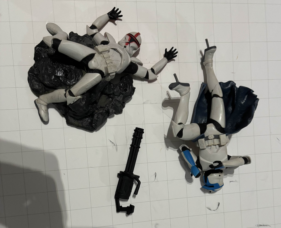 Hasbro - Star Wars Unleashed – ARC Heavy Gunner Figure- | eBay