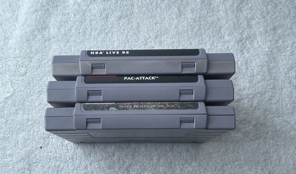 Super Nintendo Jr. Junior Mini Console SNS-101 Console Bundle Lot ...