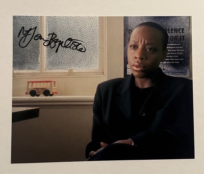 MARIANNE JEAN-BAPTISTE SIGNED 8x10 PHOTO ACTRESS AUTOGRAPH SECRETS AND ...