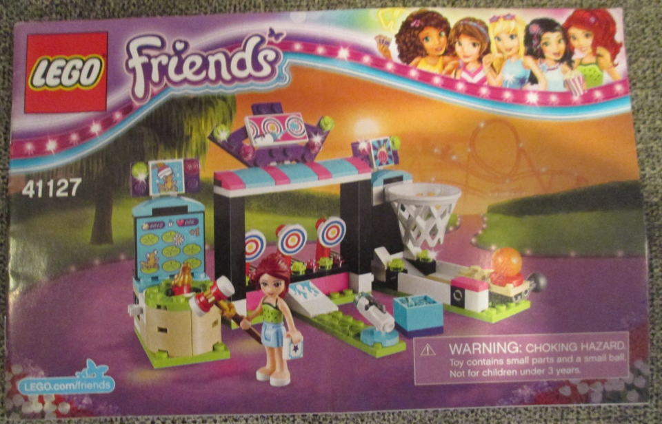 Lego Friends Amusement Park Arcade 41127 - 100% Complete Parts w/Manual ...