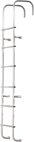 Surco 502L Universal Straight RV/Motorhome Aluminum Exterior Ladder ...
