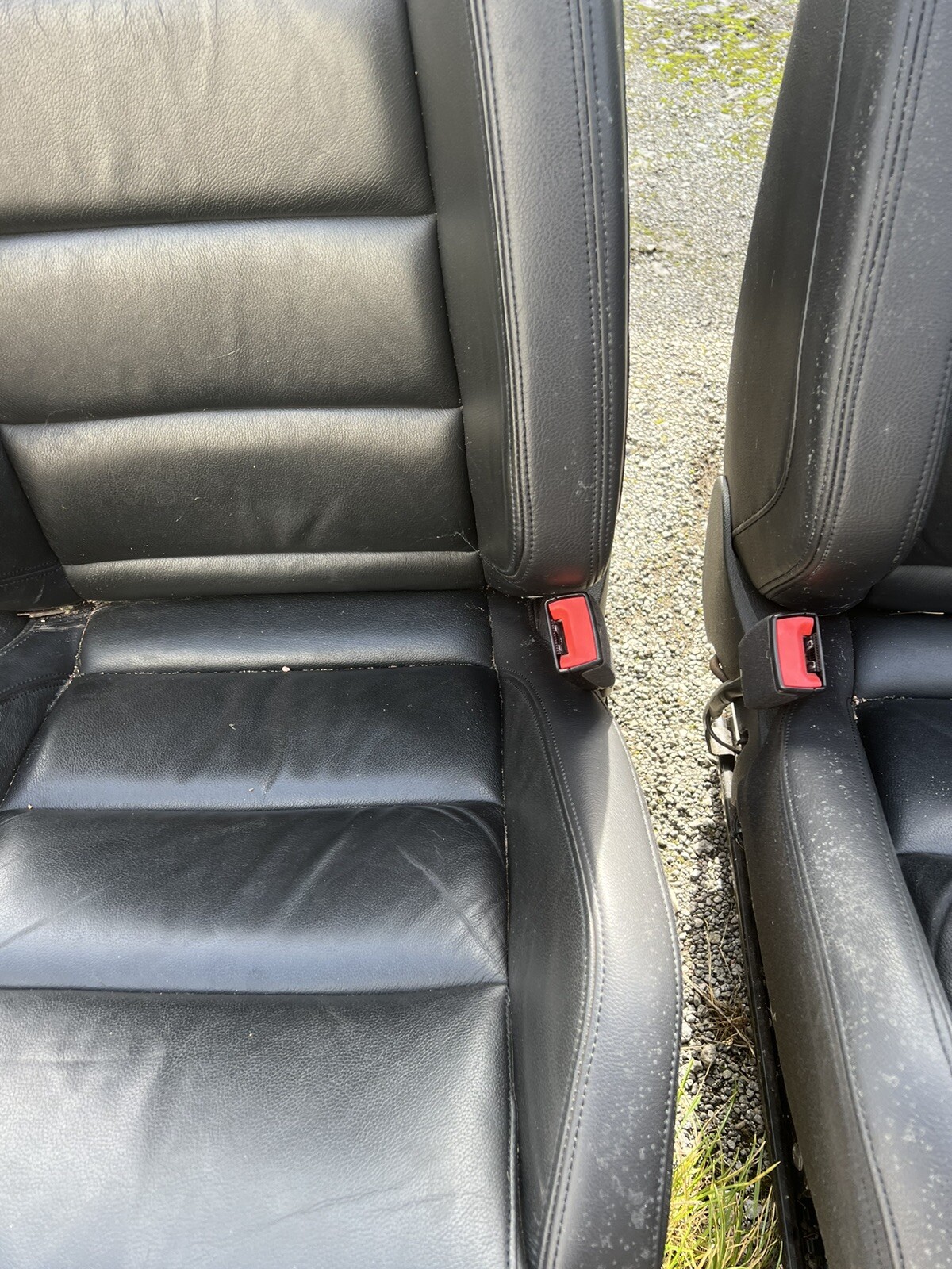 VW GOLF R MK6 2008-2013 BLACK HEATED LEATHER SEATS INTERIOR IMMACULATE ...