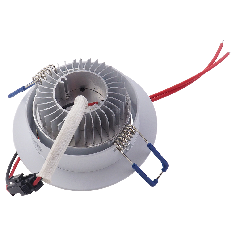 10/12PC 5W/7W/9W COB LED Dimmable Recessed Ceiling Light Spotlight with ...