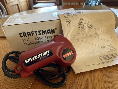 New Never Used Craftsman P3 Electric Starter Speed Start Plug In Power ...