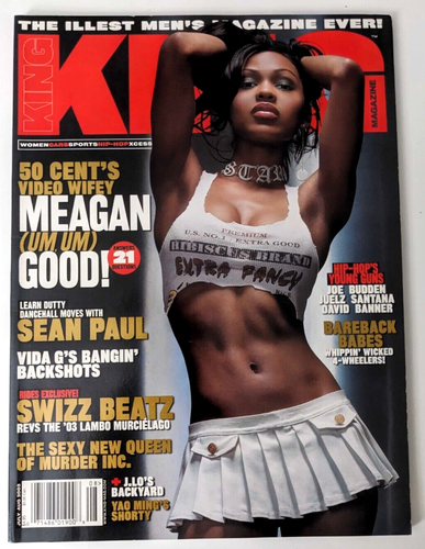 KING Magazine July - August 2003 MEAGAN GOOD Cover Sean Paul Swizz Beatz | eBay