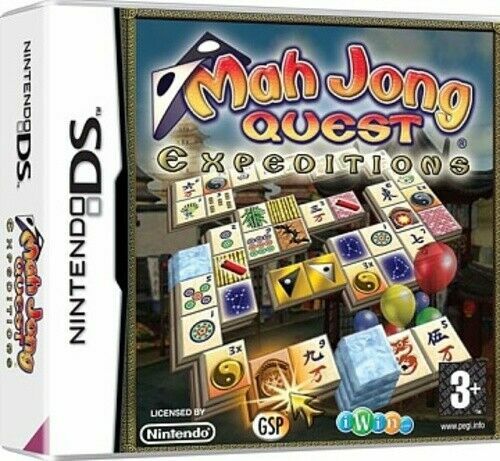Mah Jong Quest Expeditions Nintendo DS EXCELLENT Condition (PLAYS ON ...