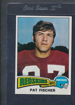 1975 Topps #332 Pat Fischer Redskins NM/MT *1099 | eBay