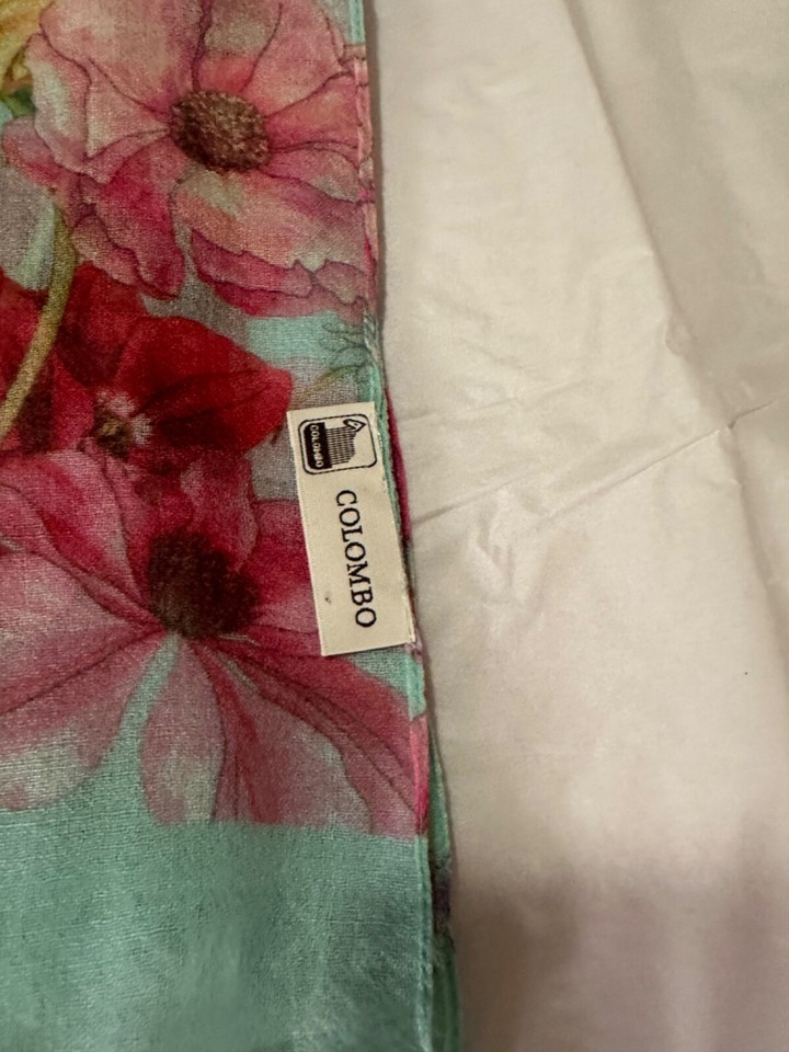 PRICE DROP! Lanificio Colombo Cashmere/Silk Sheer Scarf-Gorgeous! New w ...