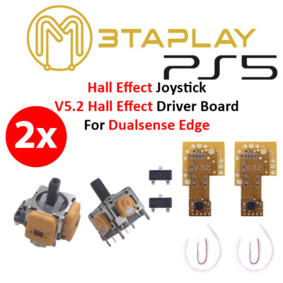 Dualsense Edge Module Hall Effect Joystick and Driver Boards (2 Pieces ...