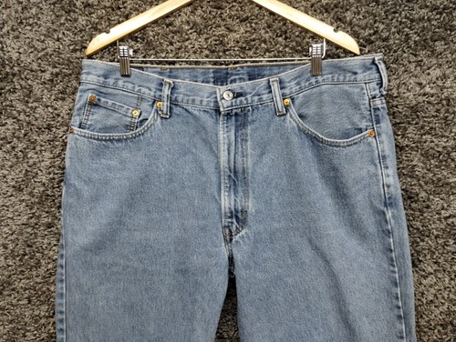 Levi 550 Jeans Men 40x30 Blue Relaxed Fit Tapered Leg High Rise Casual ...