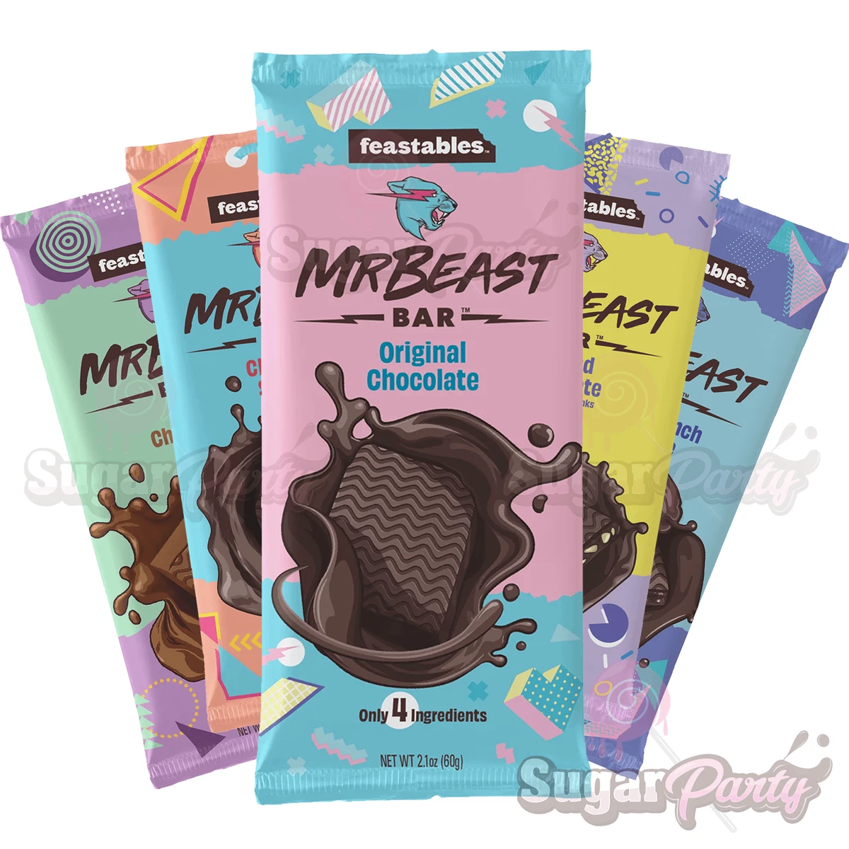 Feastables MrBeast Original Chocolate Bar, Oz (60g), Bar, 44% OFF