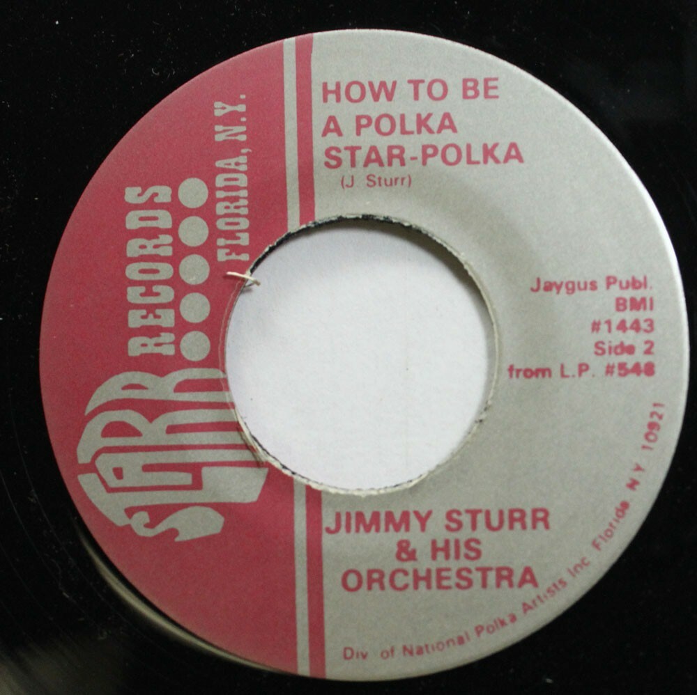 Polka 45 Jimmy Sturr & His Orchestra - How To Be A Polka Star-Polka / A ...