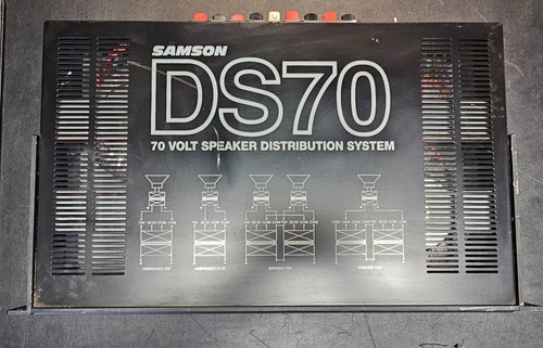 Samson DS70 - 70 Volt Speaker Distribution System, 4x 120Watt ...
