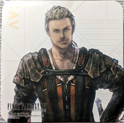 Final Fantasy XVI Square Enix Cafe Original Coaster Gav FF16 Game JP | eBay