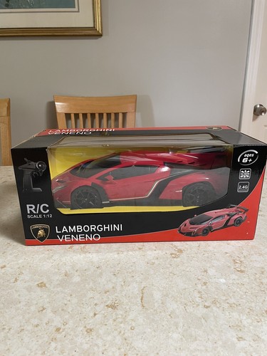 Remote Controlled 1/12 Braha Lamborghini Veneno R/C Authentic Lambo ...