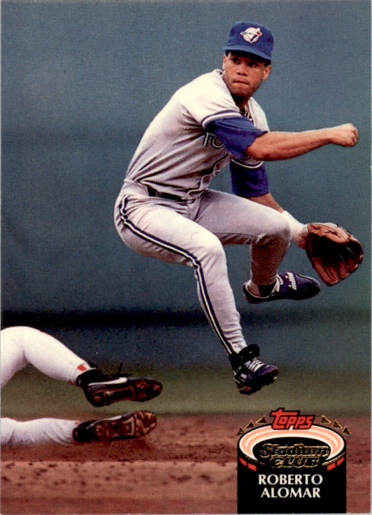 1992 Stadium Club #159 Roberto Alomar Toronto Blue Jays | eBay