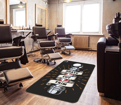 3D Haircut Life NAO1178 Barber Shop Game Rug Mat Elegant Photo Carpet ...