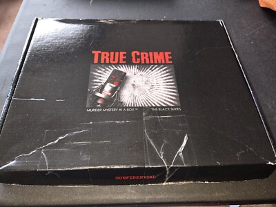 Murder Mystery In A Box - True Crime: The Black Series - Complete | eBay