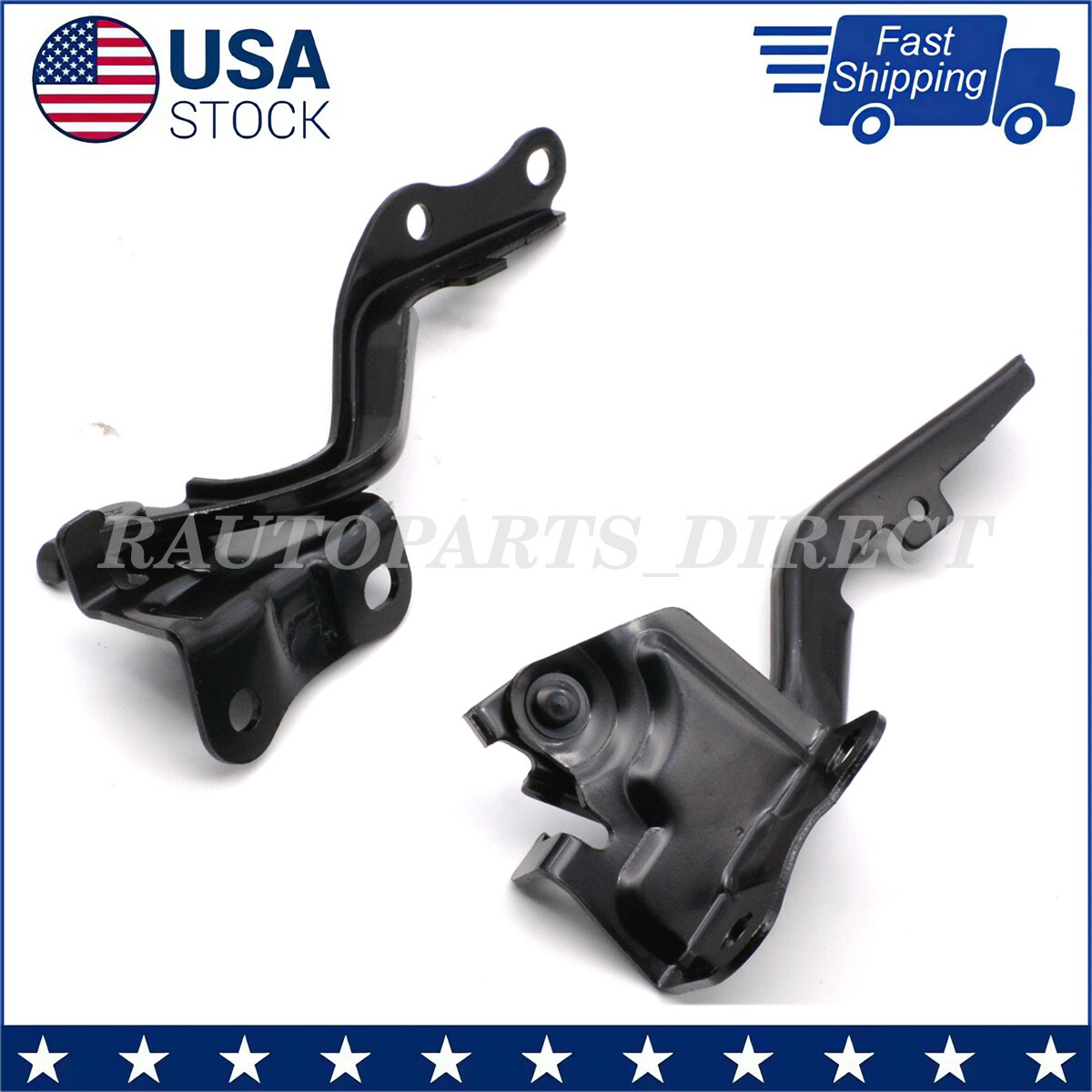 2X Left & Right Side Hood Hinge For Toyota 2007-2010 FJ CRUISER 53410 ...