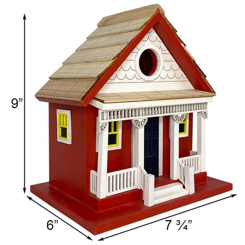Red Capitola Cottage Bird House | eBay