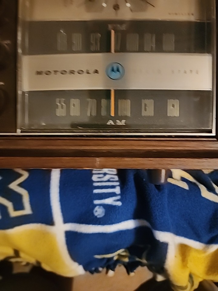 Vintage MOTOROLA 6308 Alarm Clock AM/FM Radio (60?s WORKS! | eBay