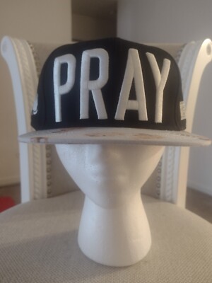 " PRAY" Black Cap Hat Snapback Baseball | eBay