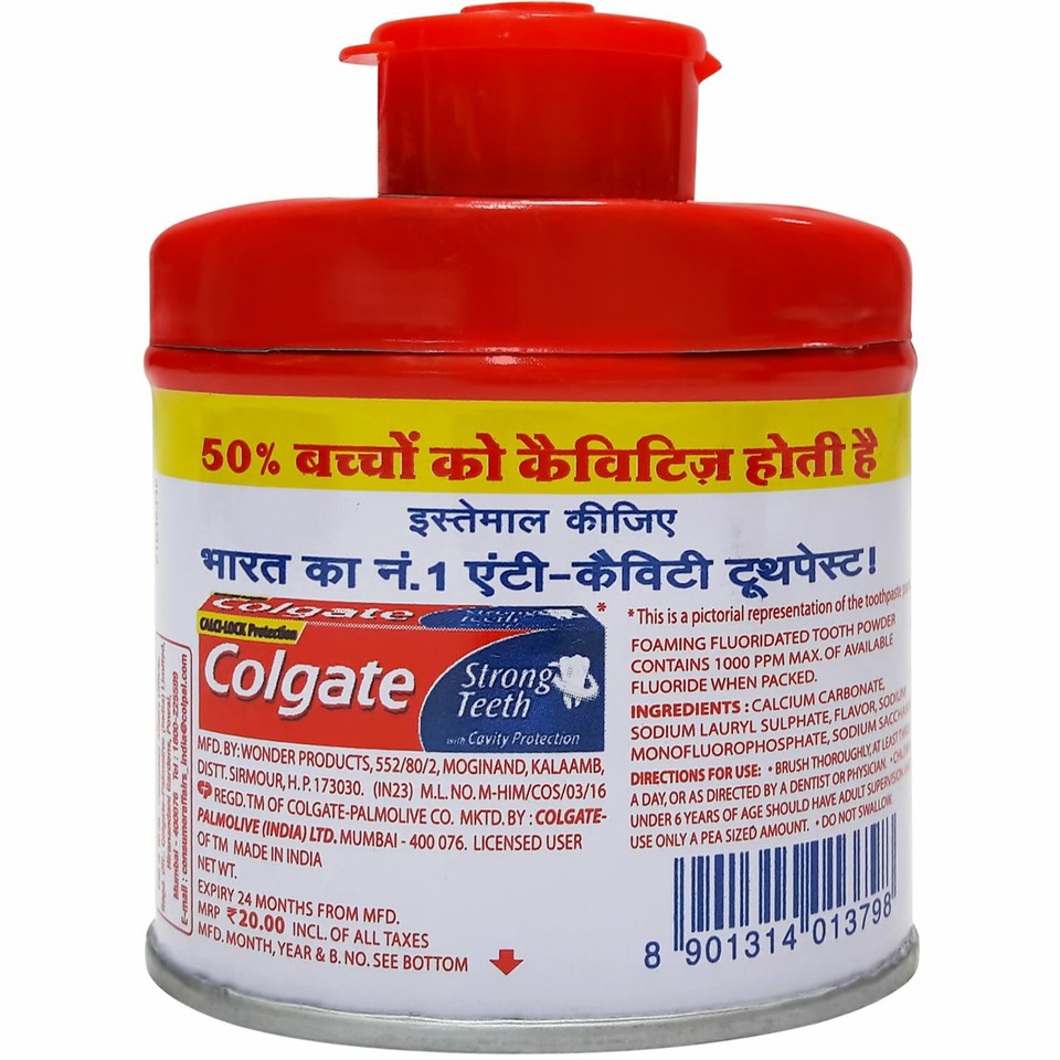 Colgate tooth powder Dental teeth cleaning powder FOR STRONG Teeth ...