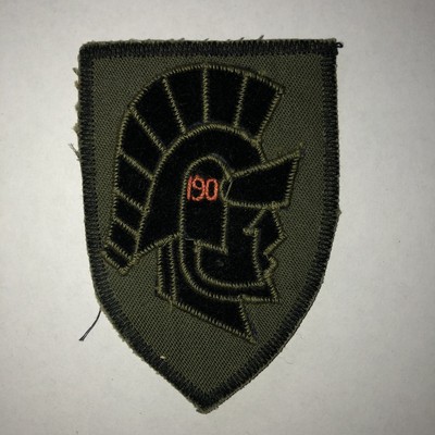 Original 190th Assault Helicopter Company "Spartans" Patch | eBay